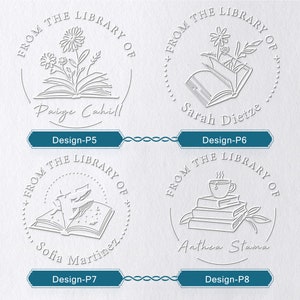 Book Embosser Personalized,custom From the Library of Book Embosser ...