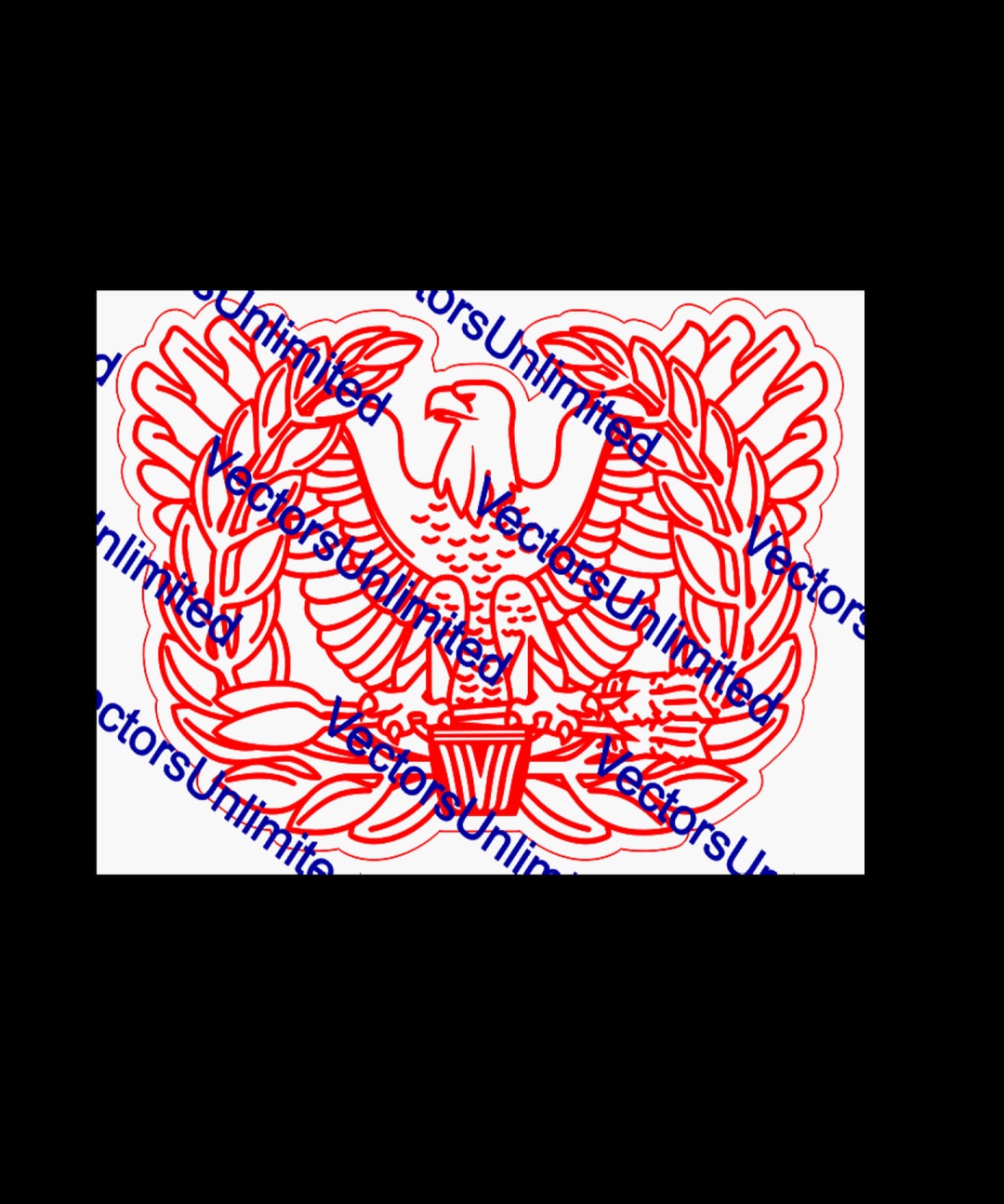 Warrant Officer Rising Eagle Digital Download .dxf, .ai, .png, .svg - Etsy