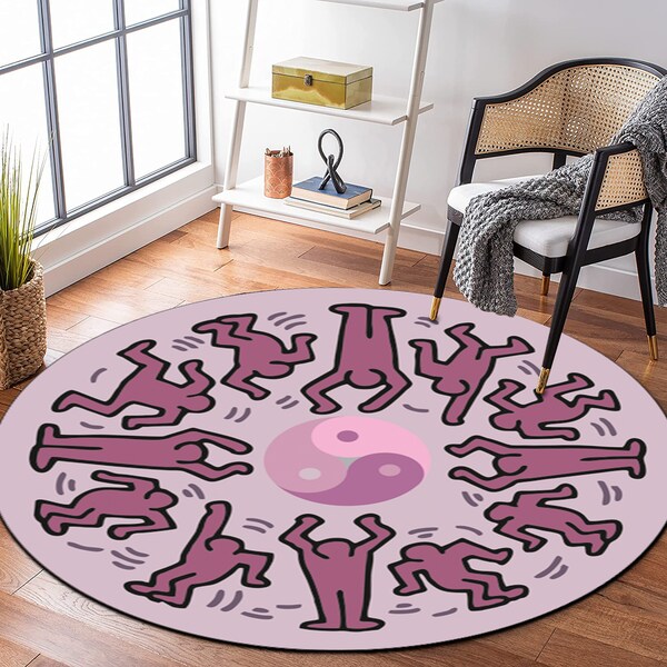 Keith Haring Rug - Etsy