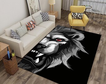 Lion Rug - Etsy