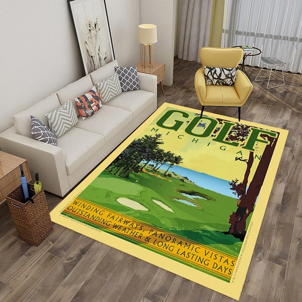 Golf Rug - Etsy