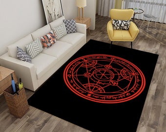 Transmutation Circle Rug - Etsy