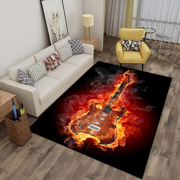 Guitar Rug - Etsy
