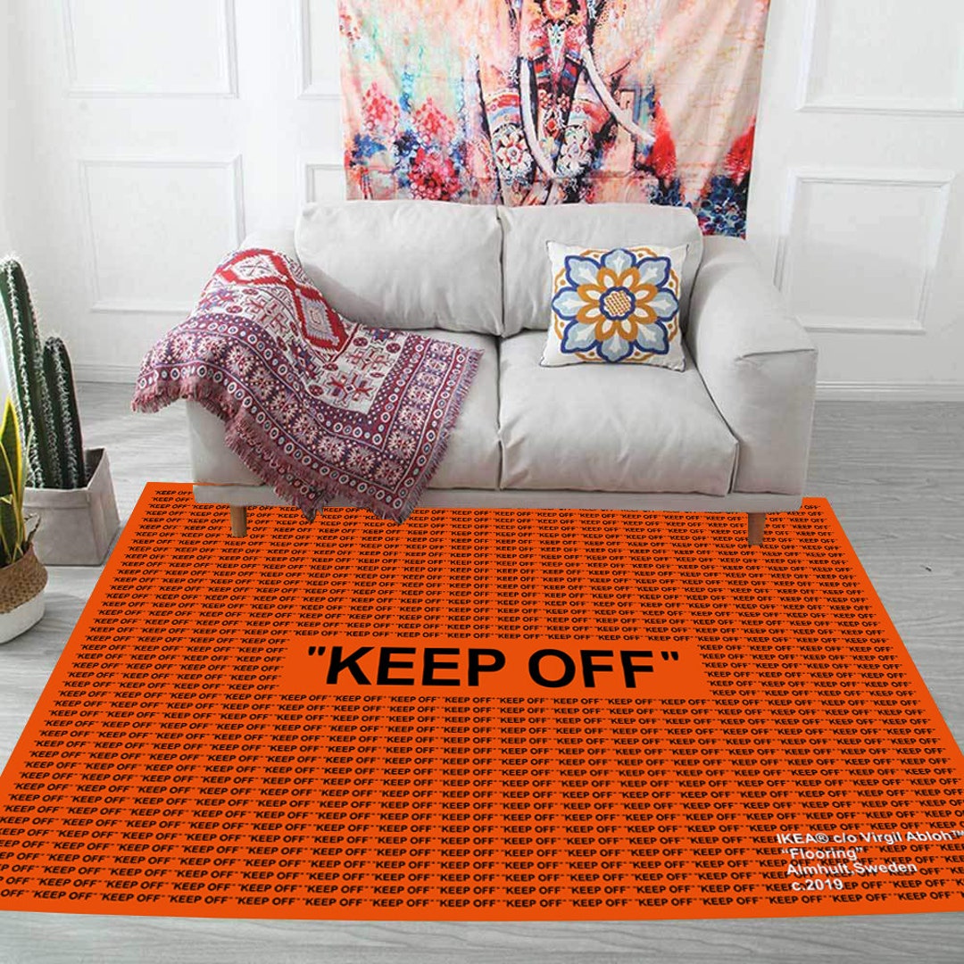 Keep off Rug, Keep Off, Keep, Home Decorative Rug, Chenille Rug, Themed ...