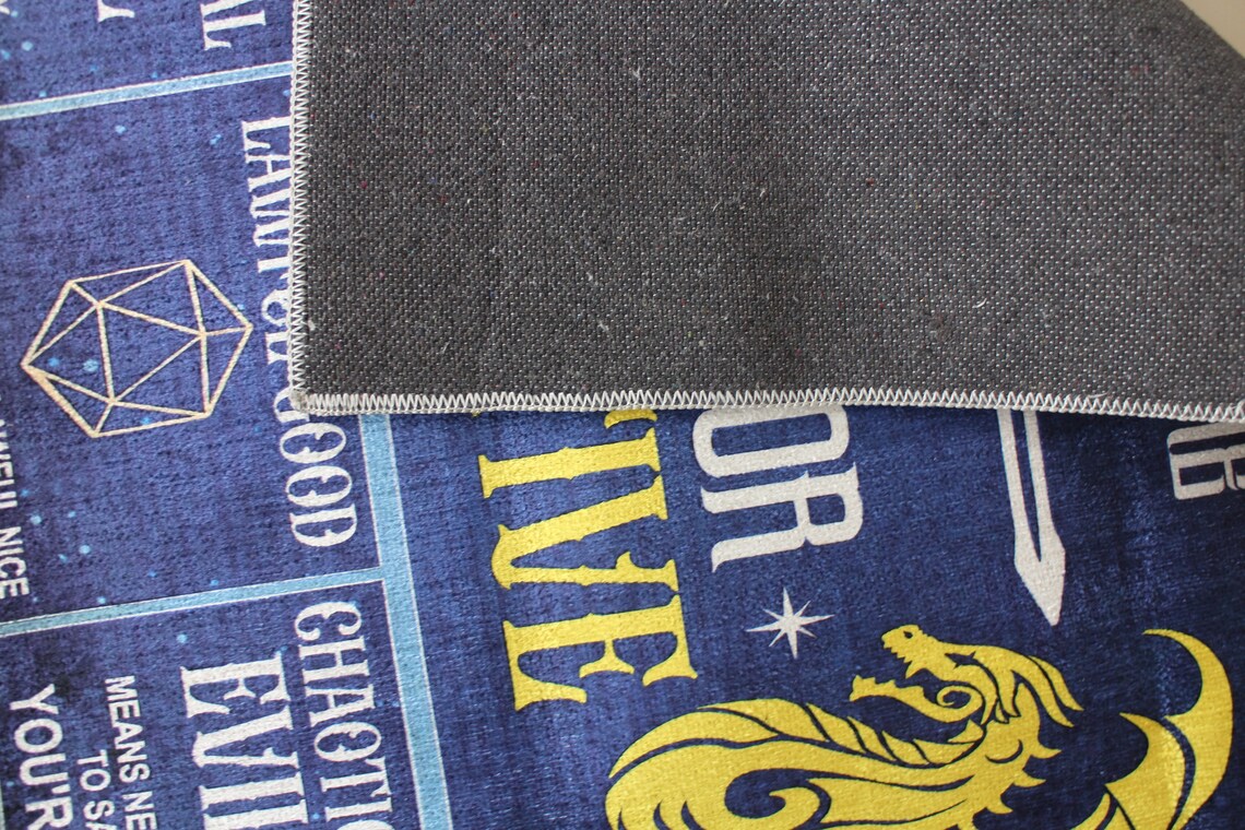 Dungeons Dragons Rugdungeons Rugdragon Rugliving Room | Etsy