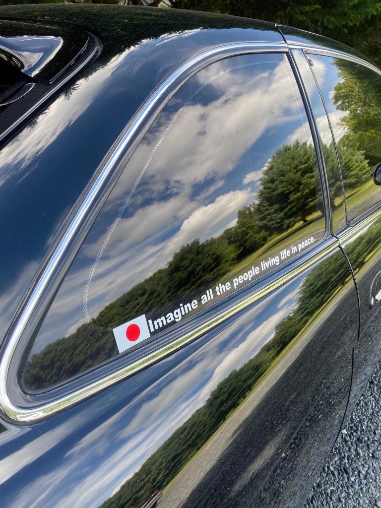 JDM Imagine All the People Living Life in Peace Sticker - Etsy