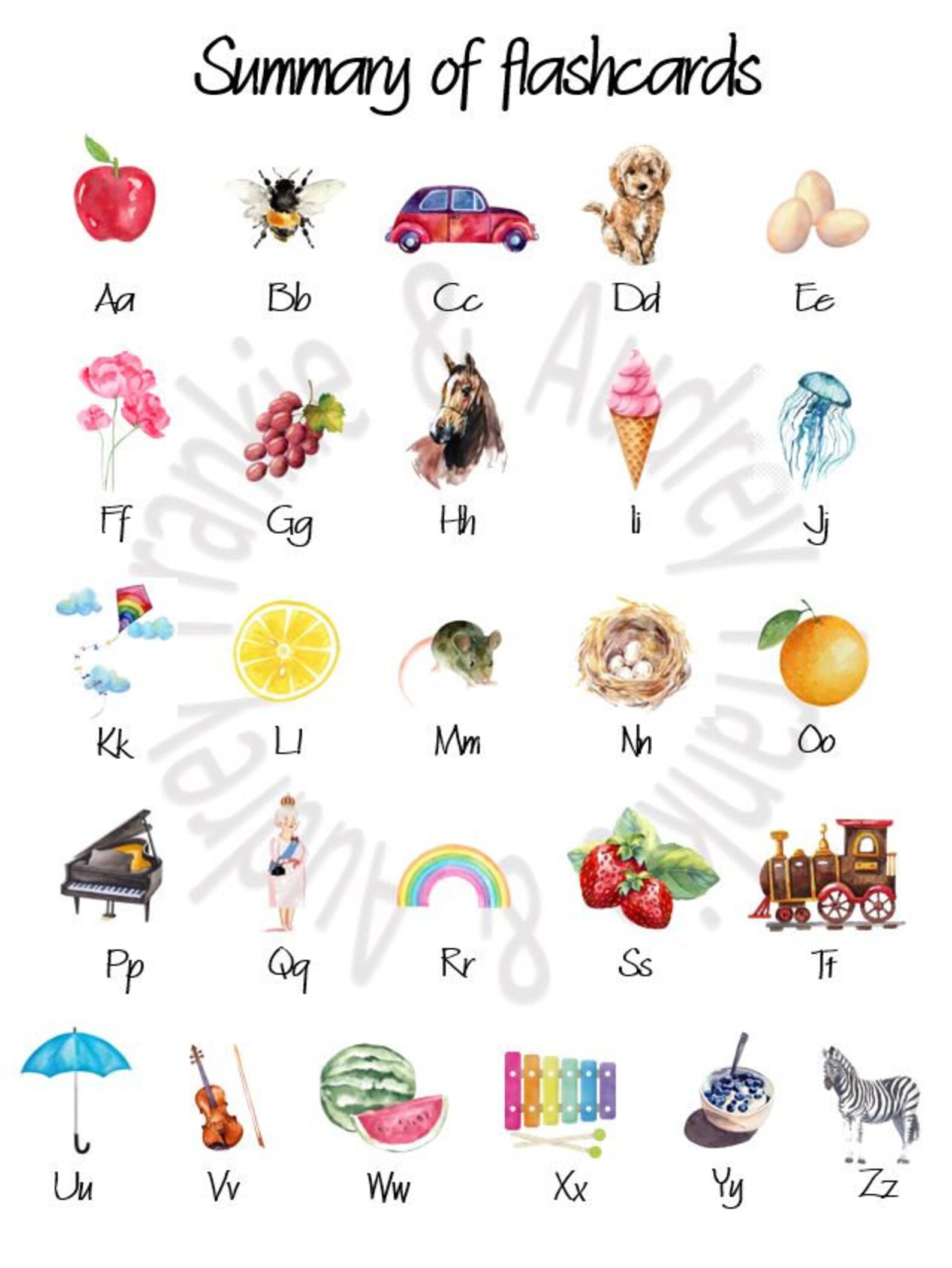 Printable ABC Alphabet Flashcards | Preschool Education & Learning ...
