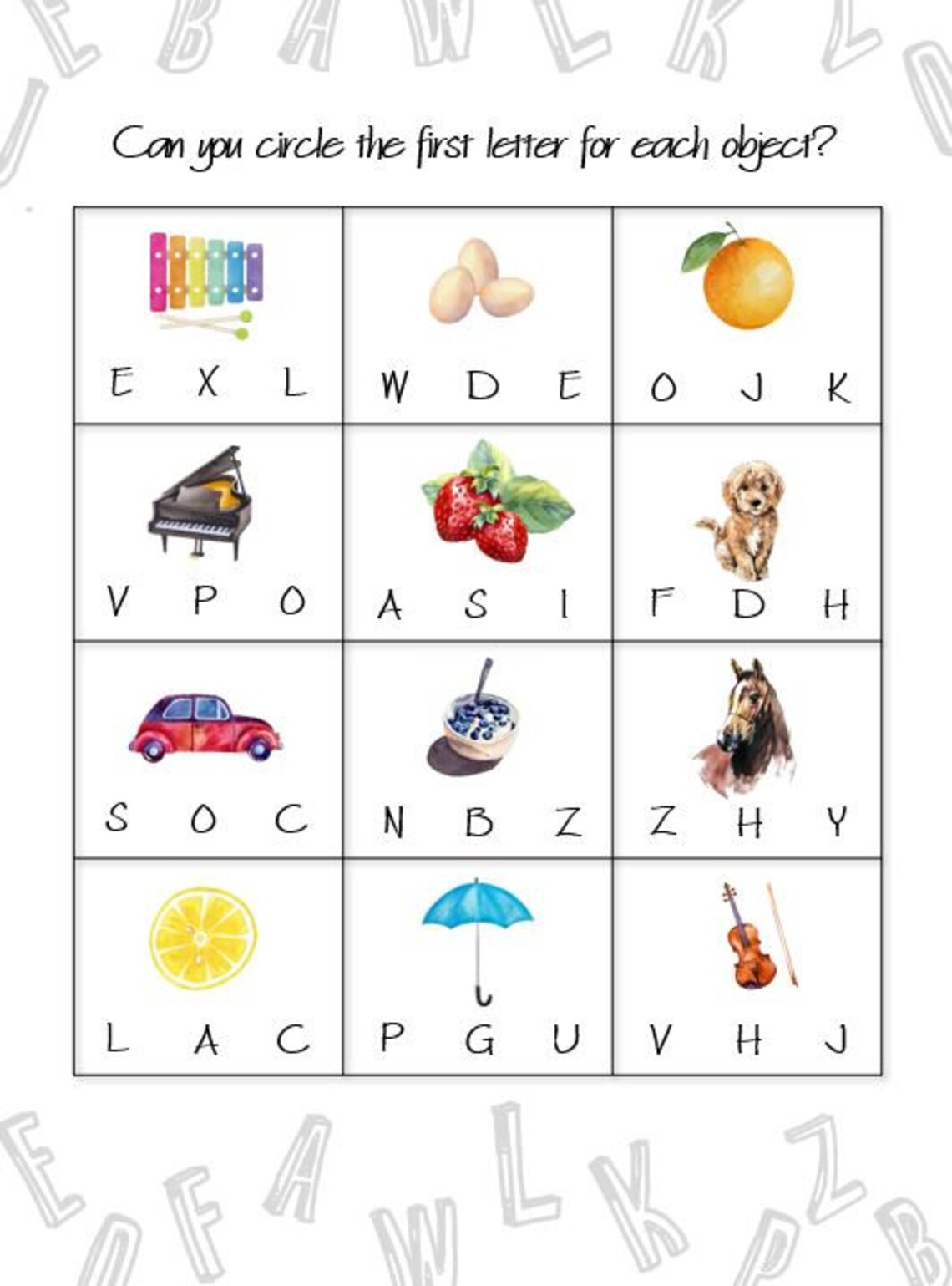 Printable ABC Alphabet Activity | Classroom Learning | Fun Game ...
