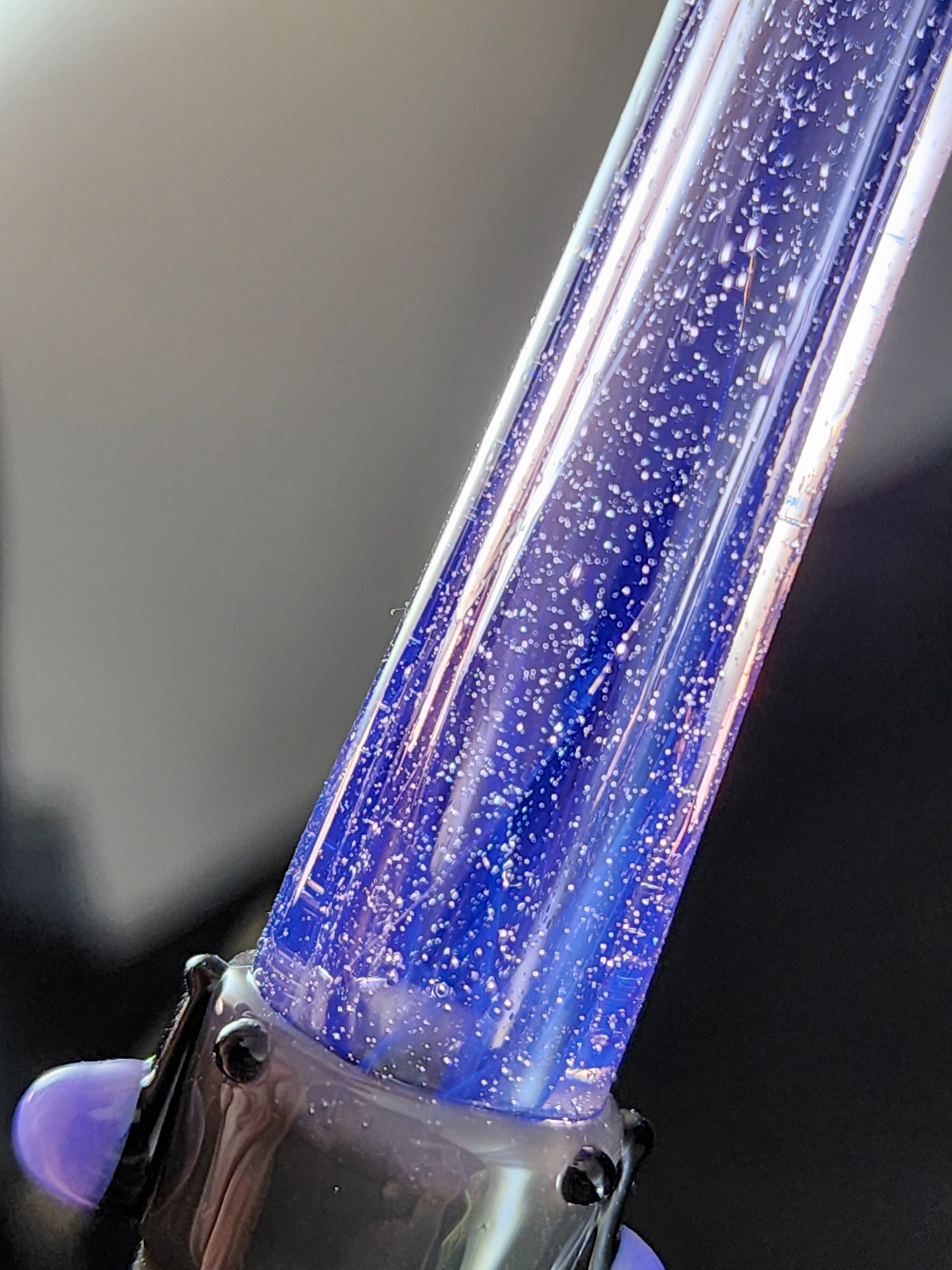 Purple Lightsaber Glass Chillum - Etsy