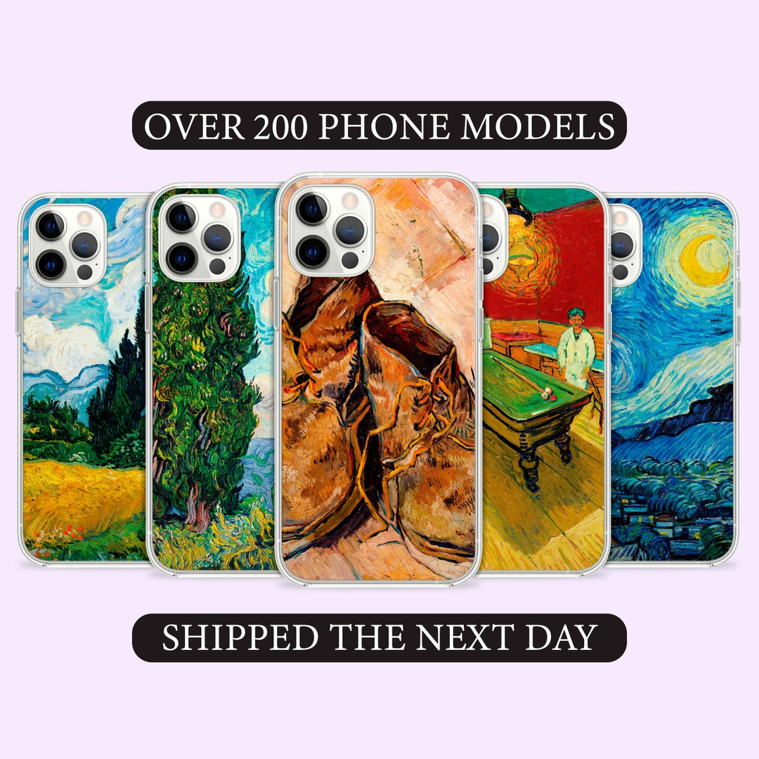 Vincent Van Gogh Original Art Phone Case, Famous Painter Watercolor ...
