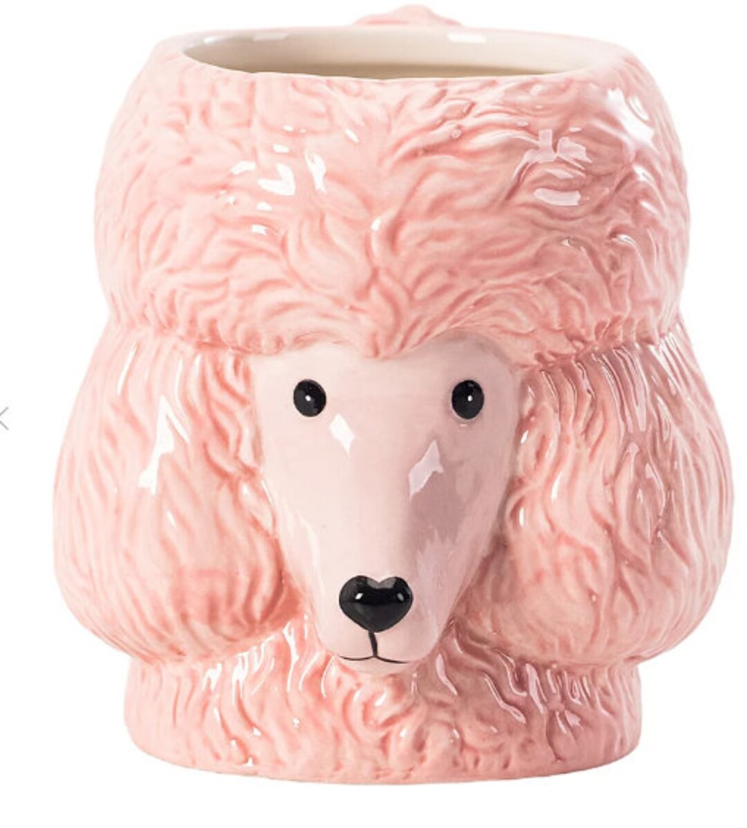 Pink Dog 3D Poodle Shape Coffee Tea Mug Dog Lover Novelty Animal ...