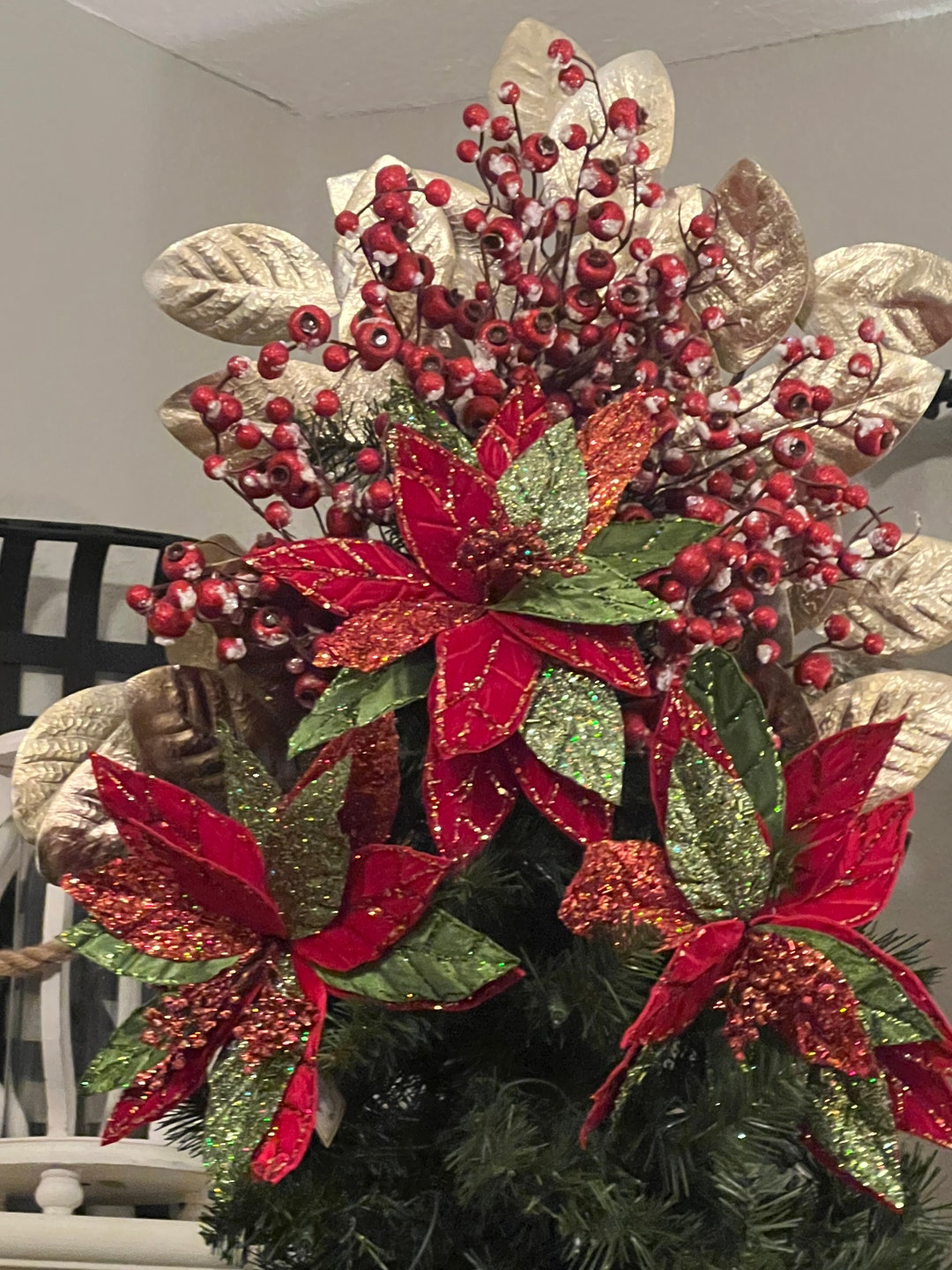 Lighted Tree Topper Custom Made - Etsy