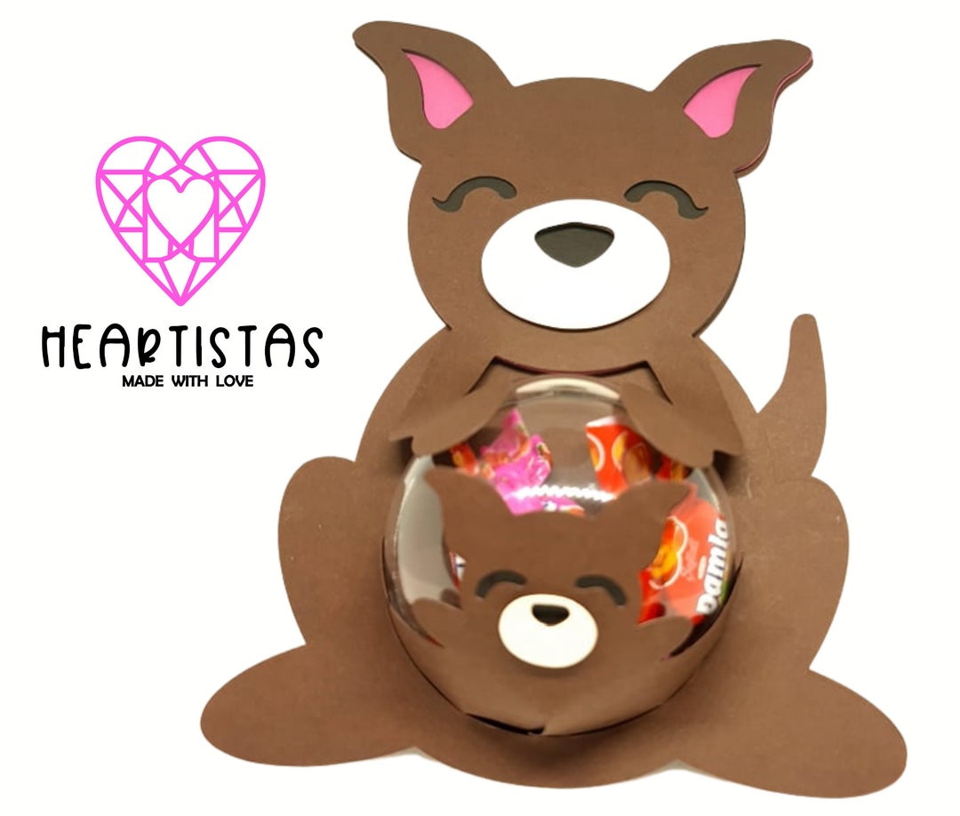 Kangaroo Cut Files, Ornament, Paper Crafts, 3D Designs, Gift, Card, Svg ...