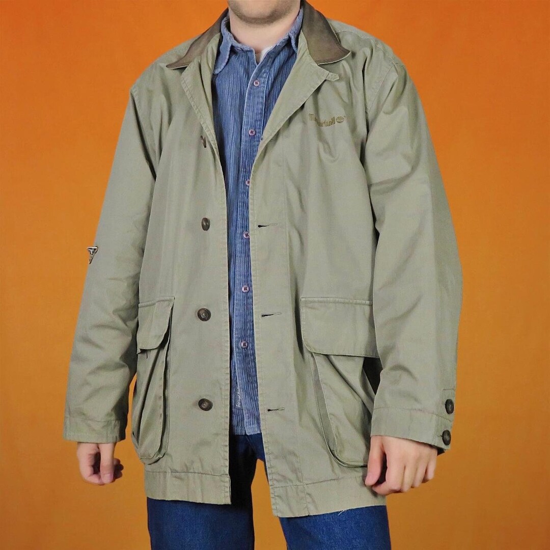 Vintage Timberland Chore Jacket Workwear Utility Field Barn - Etsy