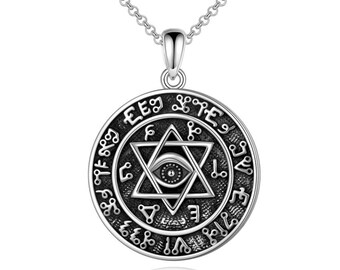 Six Pointed Star Necklace - Etsy