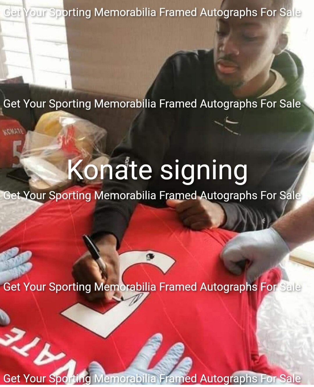 Konate Signed Liverpool Shirts - Etsy UK