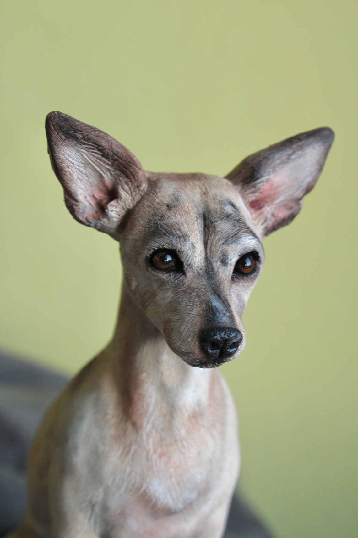 Custom Dog Sculpture Handmade Dog Figurine Polymer Clay - Etsy