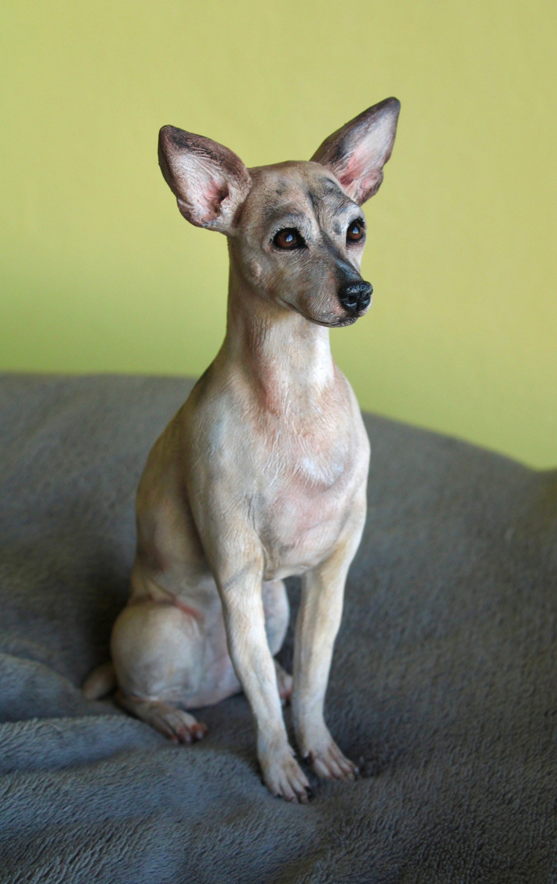 Custom Dog Sculpture Handmade Dog Figurine Polymer Clay - Etsy