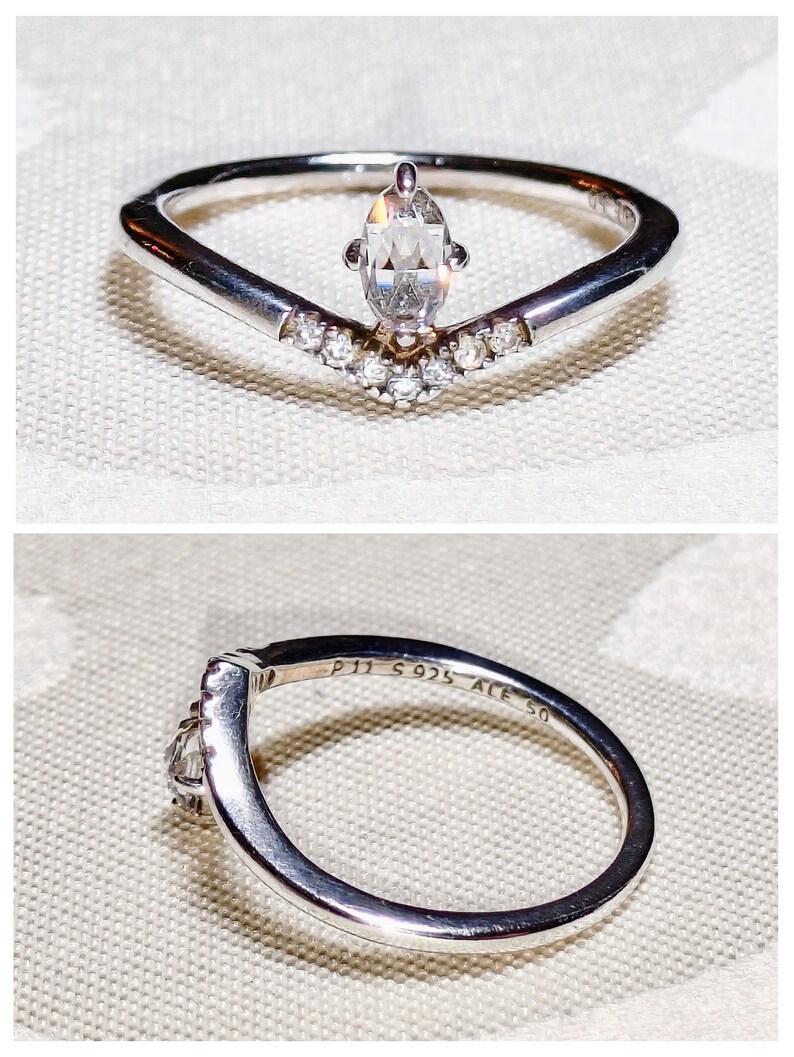 Pandora Sterling Silver Rings - Etsy