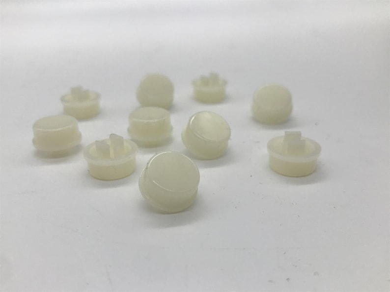 White Translucent Buttons Caps for Sim Racing - Etsy