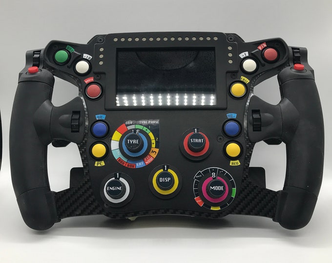 Red Bull F1 Steering Wheel for PC Sim Racing - Etsy