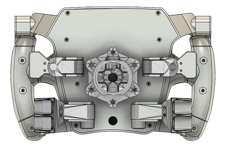 Red Bull F1 Steering Wheel 3D Model Design 3d Files DIY - Etsy UK