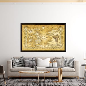 ACOTAR World Map From the Court of Thorns and Roses Series Written by ...