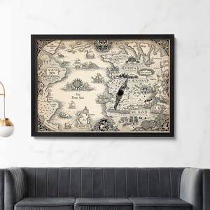 Map of the Grishaverse , Grisha Trilogy Map Scroll, Shadow and Bone ...