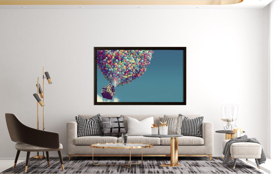Up Pixar Canvas Print, Pixar Wall Art, up Pixar Canvas, up Print, up ...