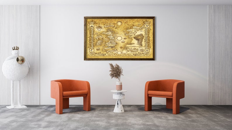 ACOTAR World Map From the Court of Thorns and Roses Series Written by ...