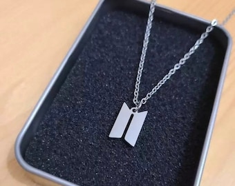 Bts Logo Necklace - Etsy