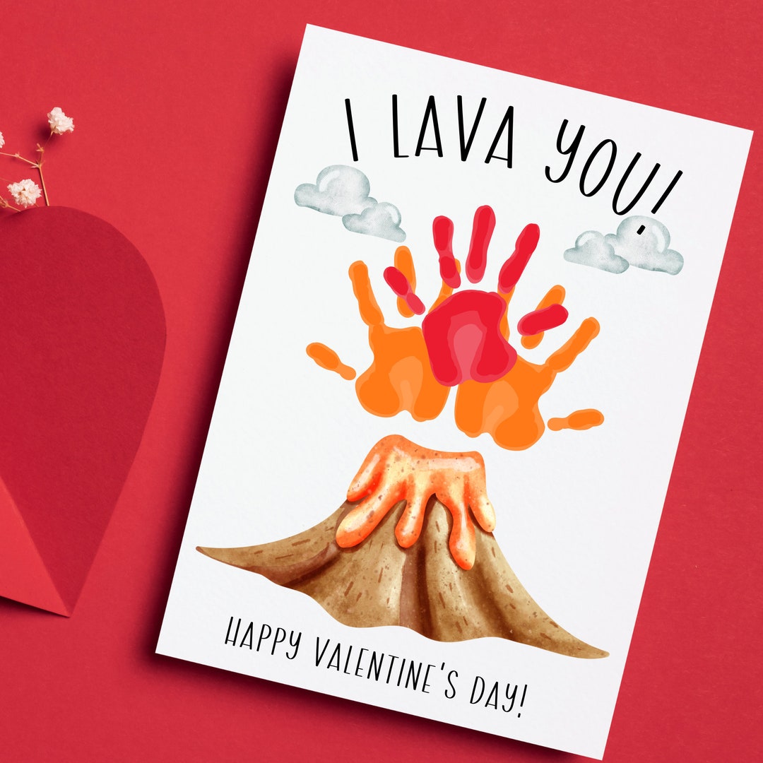 Valentines Day/handprint Art/2024 Crafts/ Kids Crafts/valentines Day ...