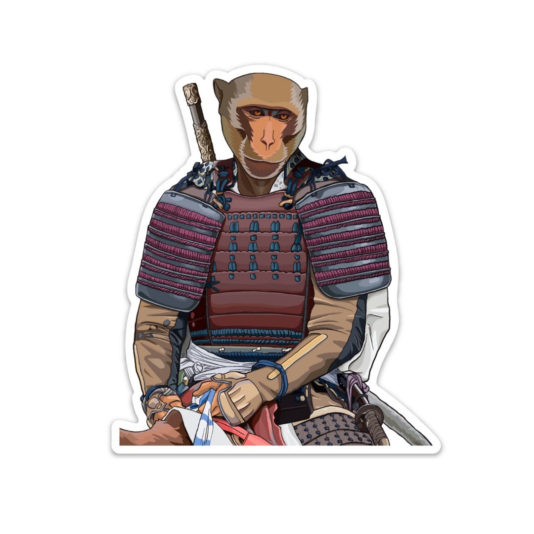 Monkey King Vinyl Weatherproof/ Waterproof Stickers for Laptops, Water ...