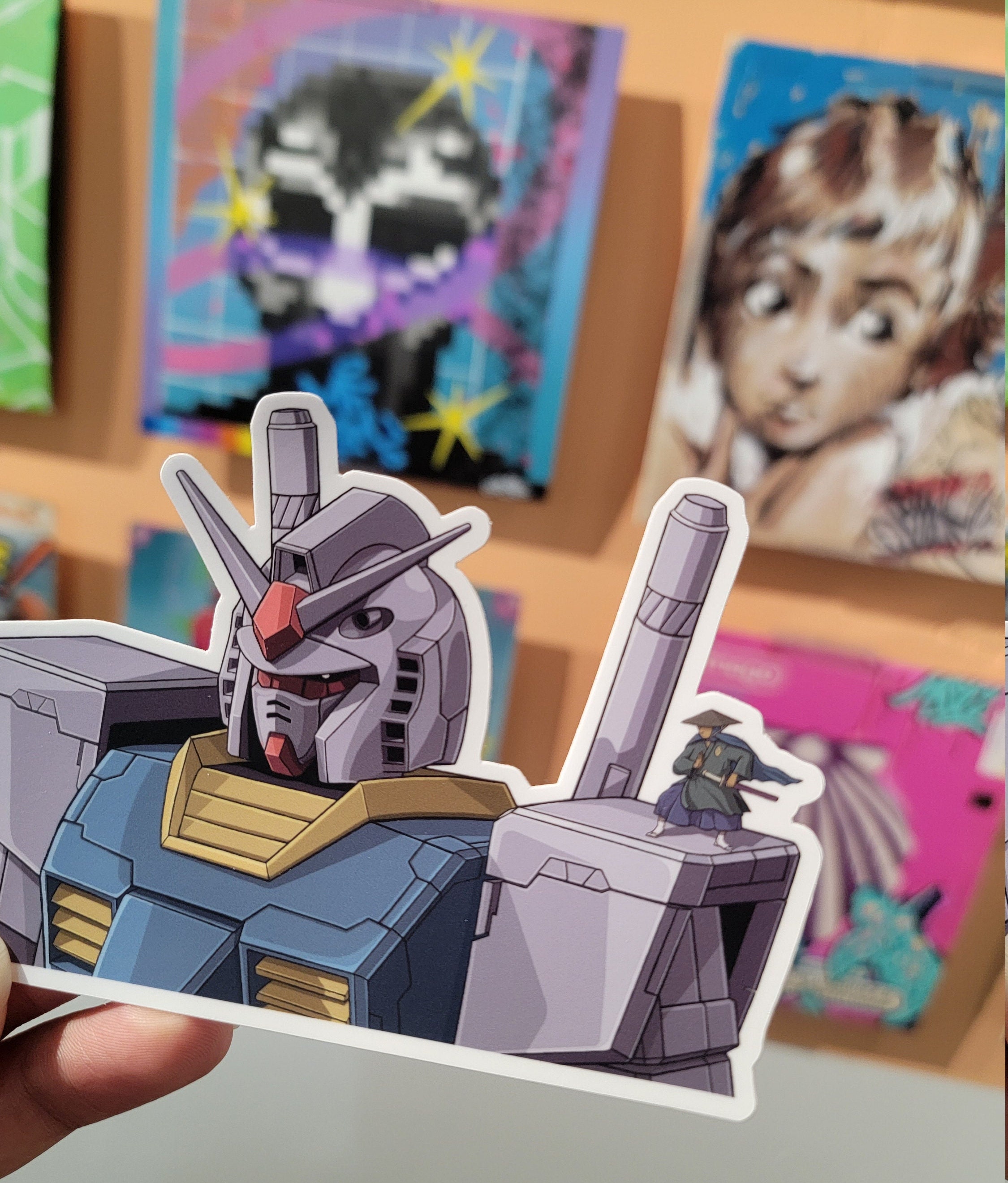 Grand Lotus Gundam - Vinyl Weatherproof/ Waterproof Stickers for ...