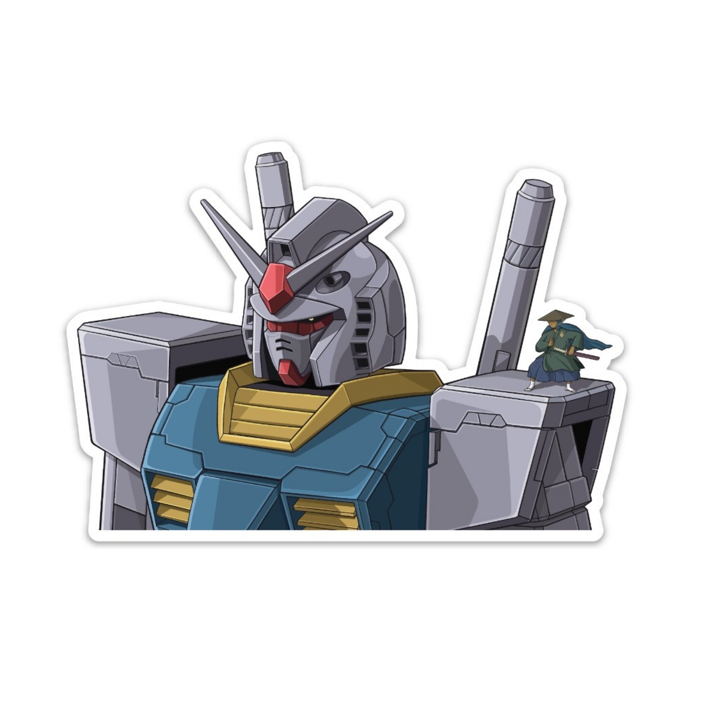 Grand Lotus Gundam - Vinyl Weatherproof/ Waterproof Stickers for ...