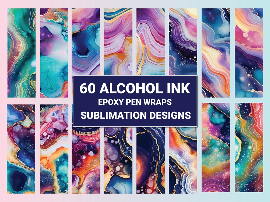 60 PNG Pen Wrap Bundles, Pen Wrap Sublimation Designs, Pen Waterslide ...
