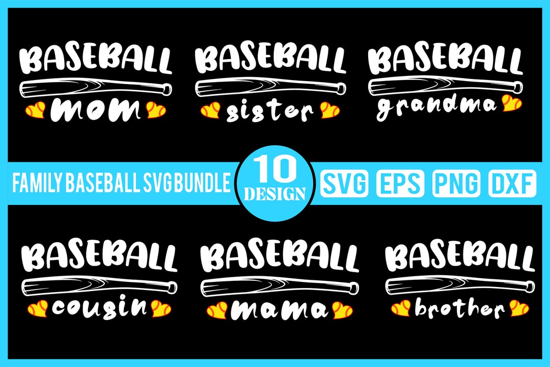 Baseball Family Svg Bundle, Baseball Family Svg, Baseball Svg Bundle ...