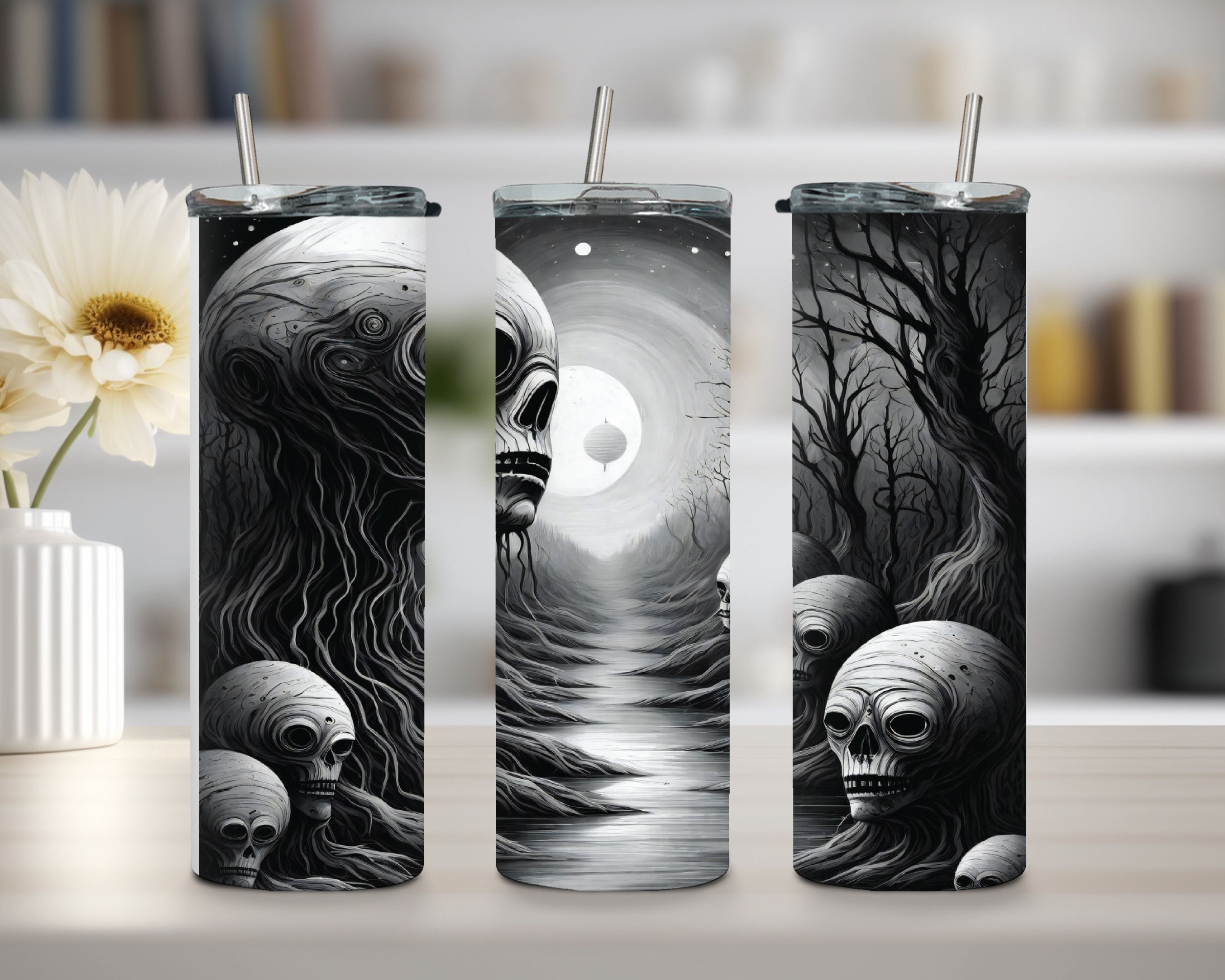 20 Designs, Horror Tumbler Design Bundle, 20oz Tumblers, Tumbler ...