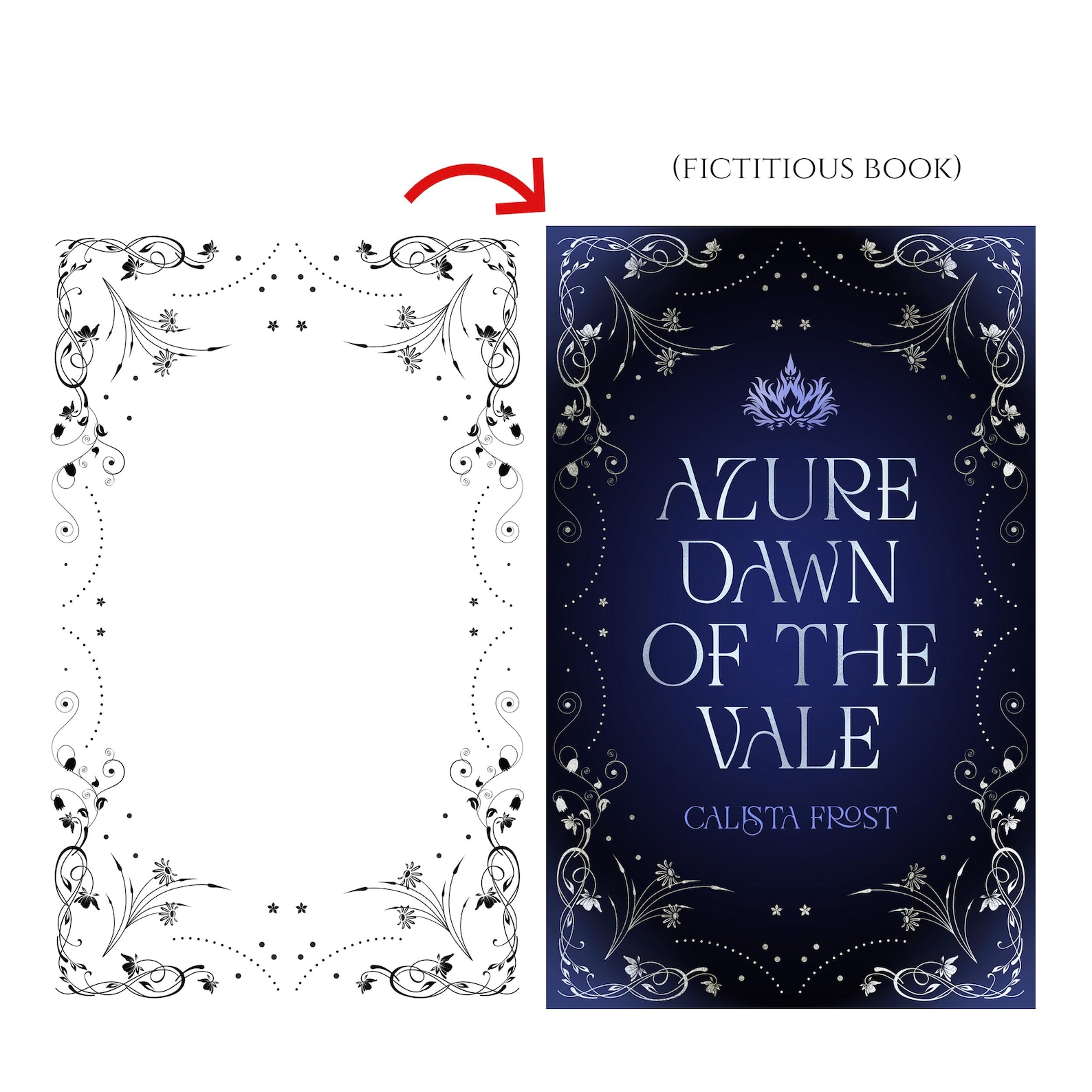 38 Fantasy Art Borders - Ornate PNG Clipart Set (digital Download) - Etsy