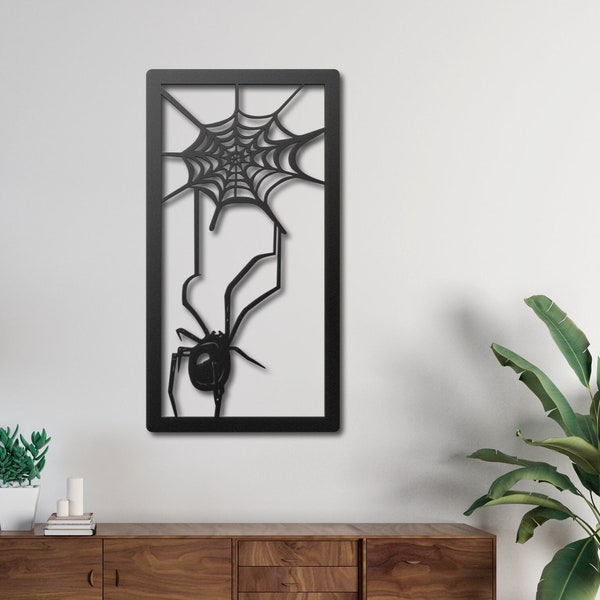 Spider Metal Sculpture - Etsy