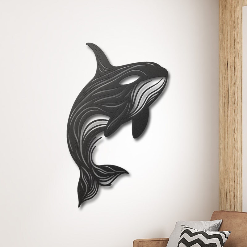 Orca Wall Art - Etsy Canada