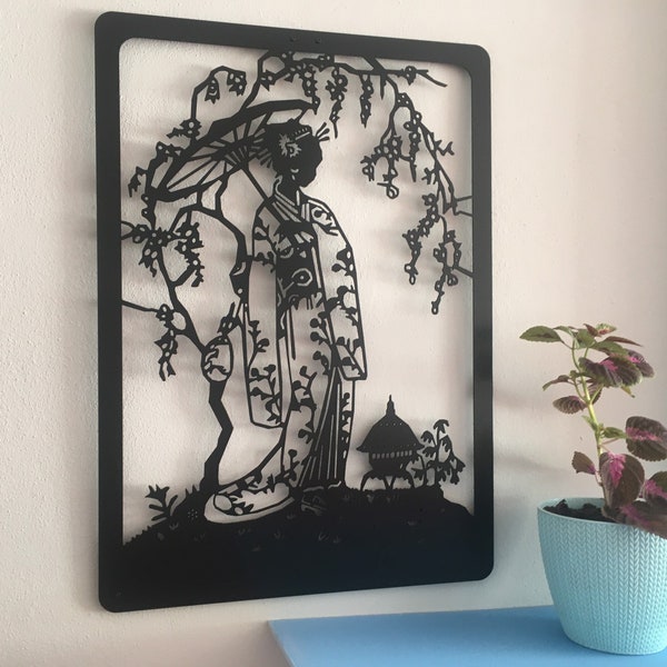 Asian Metal Art - Etsy