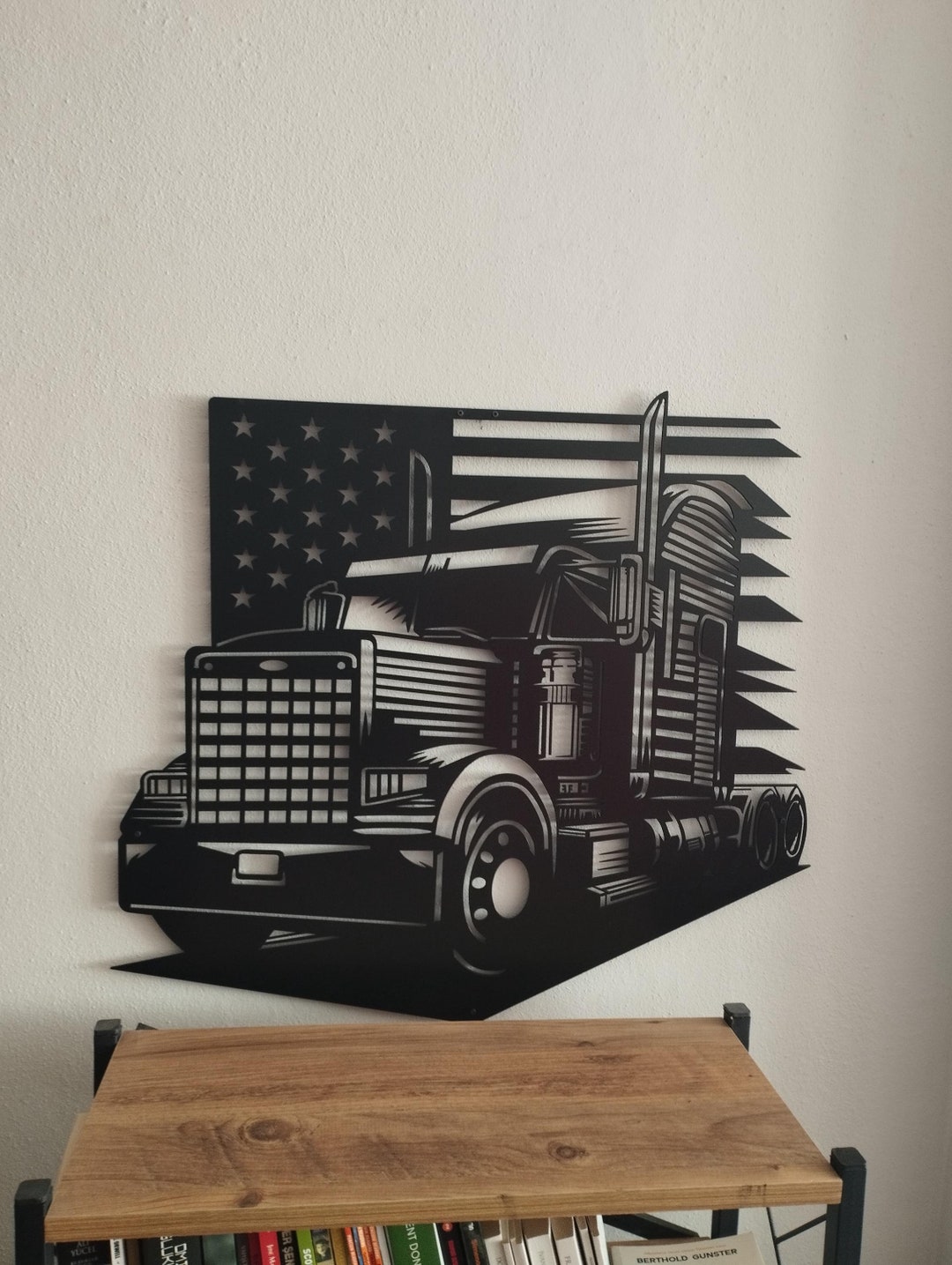 American Truck Metal Wall Decor, Semi Truck Metal Wall Art ...