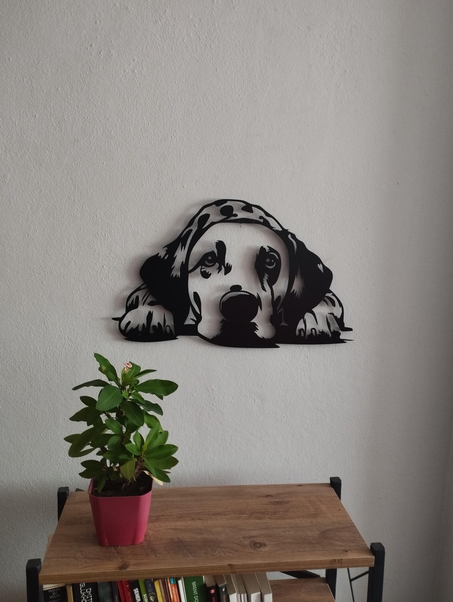 Dalmatian Metal Wall Art, Dalmatian Dog Wall Decor, Metal Dog Portrait ...