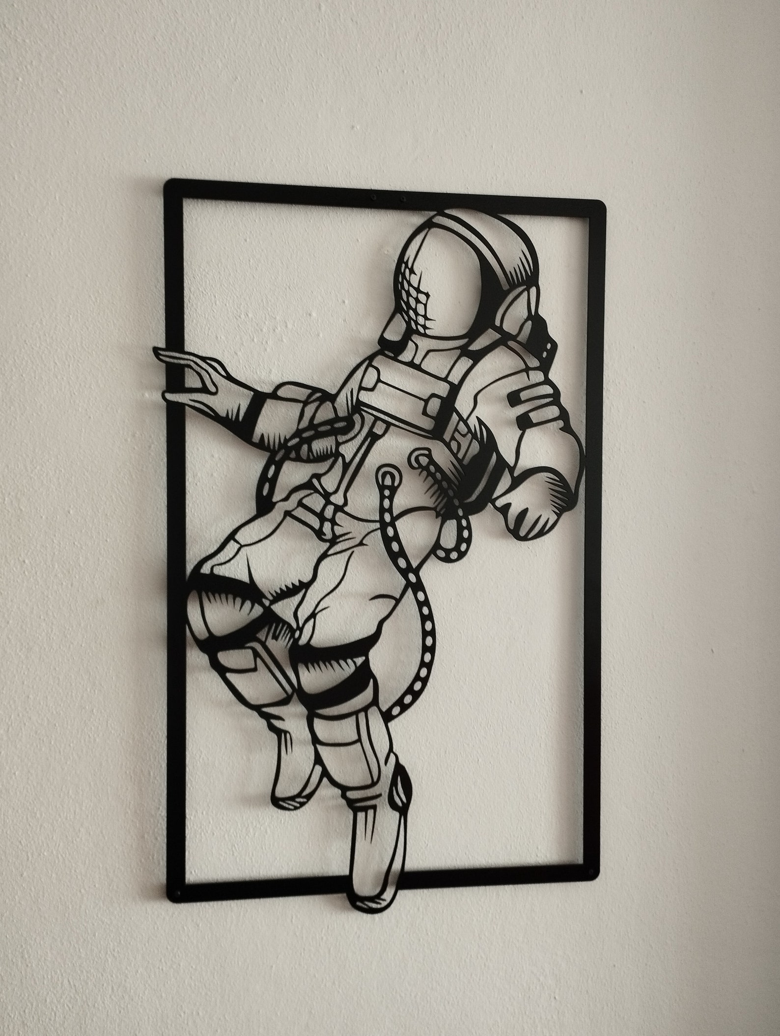Astronaut Metal Wall Art,space Wall Decor,gifts for Space Lover,galaxy ...