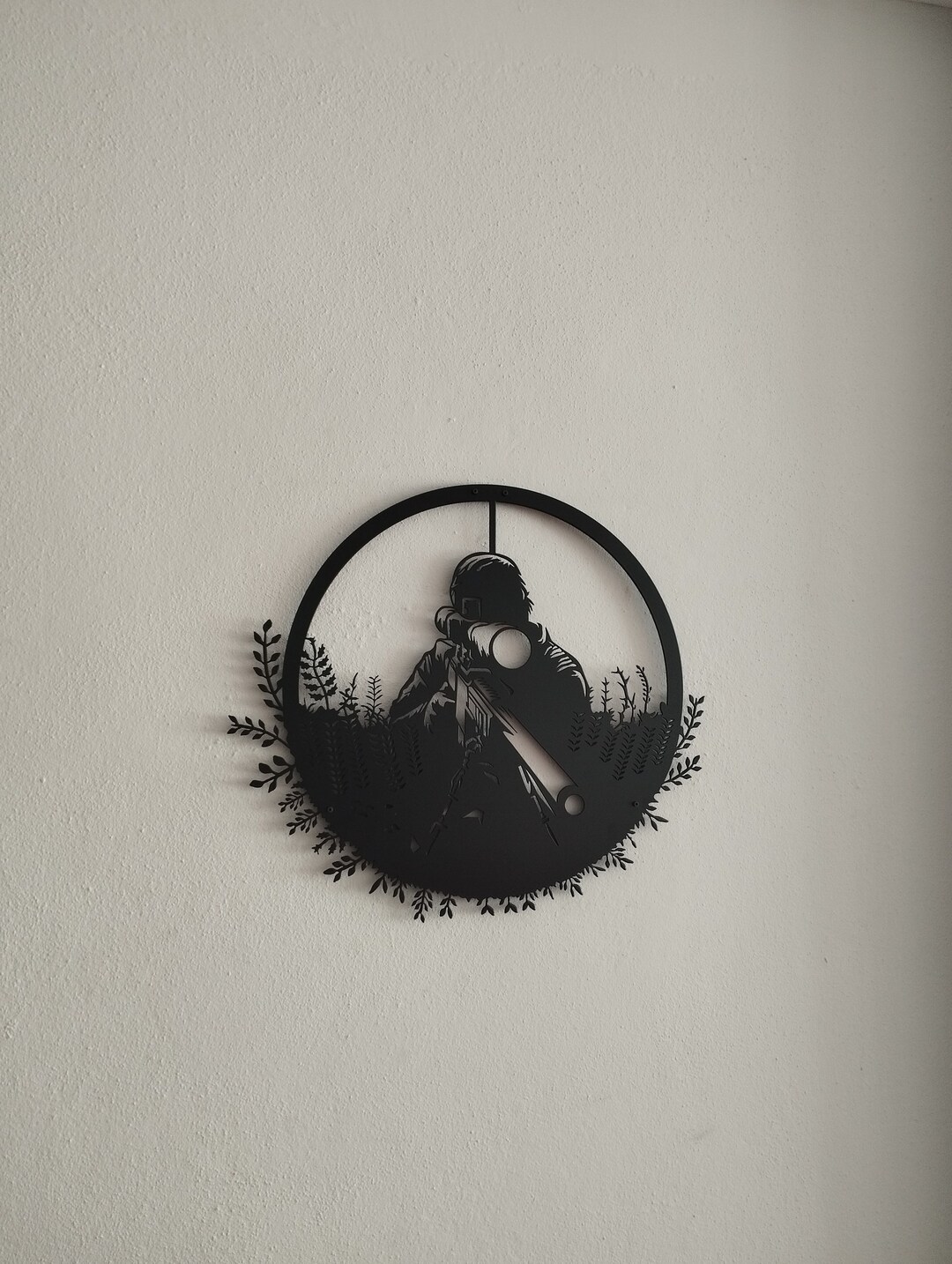 Sniper Metal Wall Decor, Game Room Decor, Sniper Gun Lover Gift for Him ...