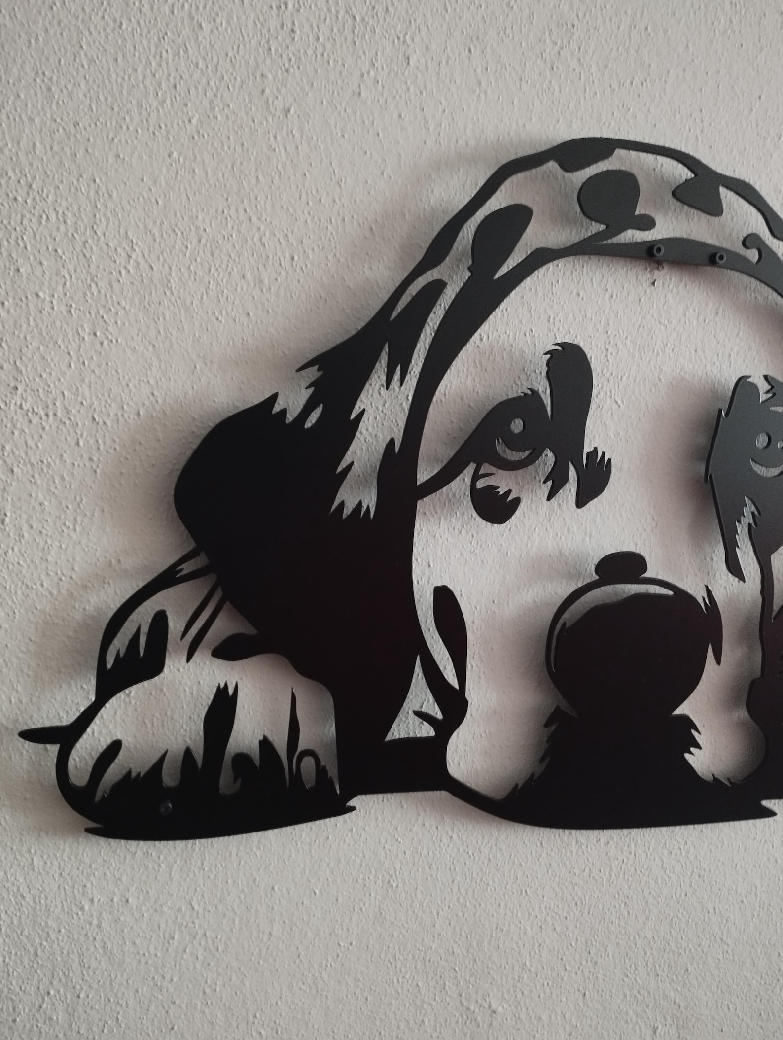Dalmatian Metal Wall Art, Dalmatian Dog Wall Decor, Metal Dog Portrait ...