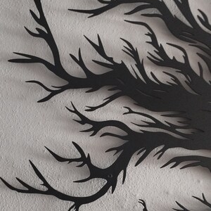 Tree Woman Metal Decor, Half Tree Half Woman Metal Wall Art, Unique ...