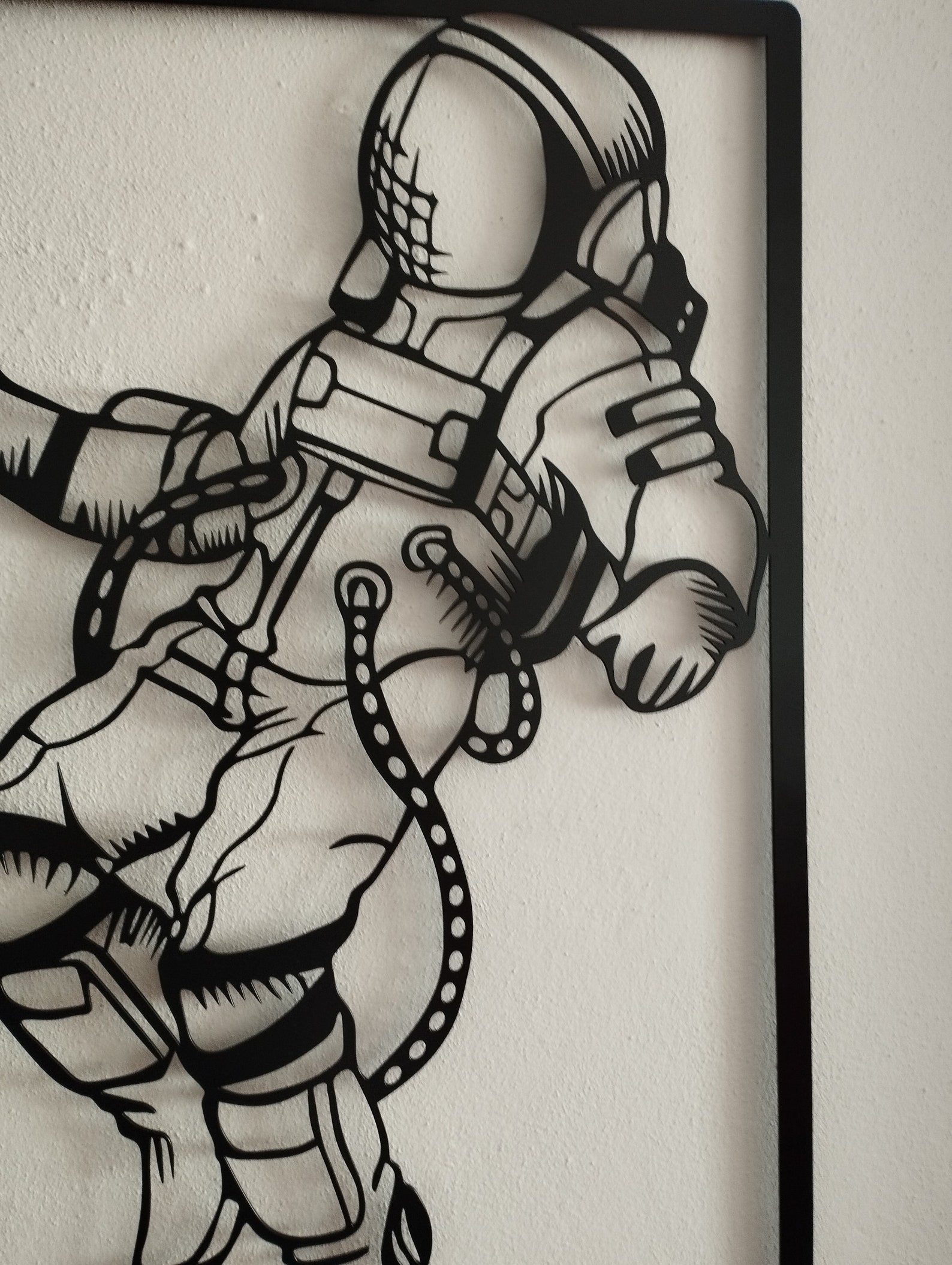 Astronaut Metal Wall Art,space Wall Decor,gifts for Space Lover,galaxy ...