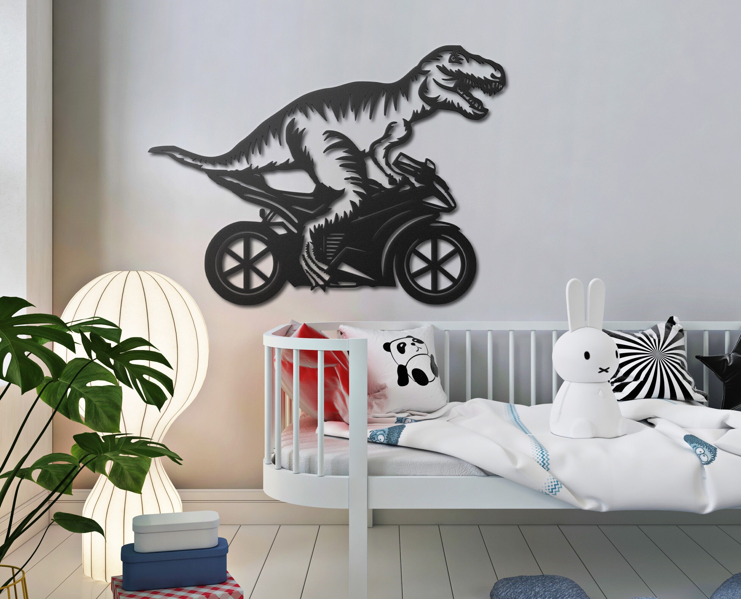 T-rex Metal Wall Art Surrreal Metal Wall Decor Surreal Wall - Etsy